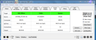 The Pushed-Out Streams tab (Output Data) - SNIP Support