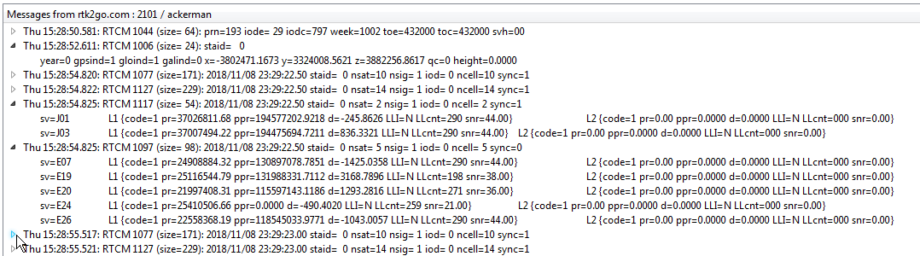 Decoding MSM messages - SNIP Support