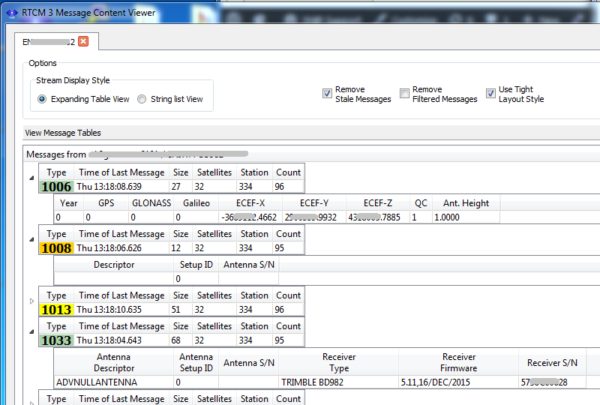 Decoding MSM messages - SNIP Support