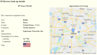Geographic Reverse IP look-up - SNIP Support
