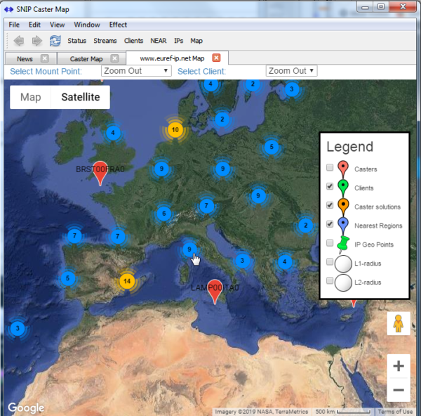 Map Clustering - SNIP Support