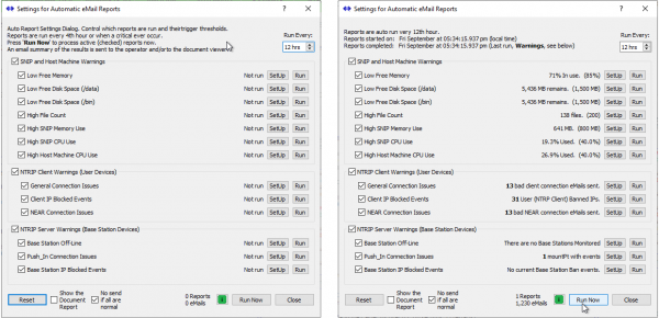Automatic Error Reports - SNIP Support