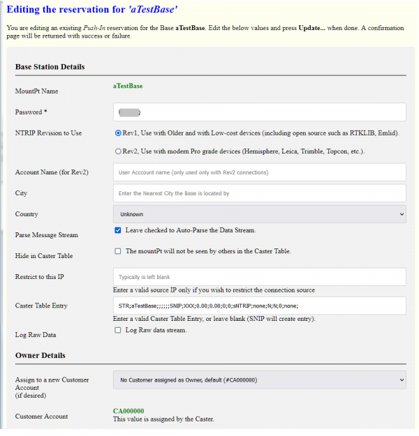 Web API, Add a Base - SNIP Support
