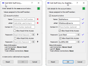 Adding Staff Accounts - SNIP Support