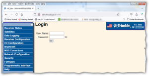 Trimble Base Station Connections - SNIP Support